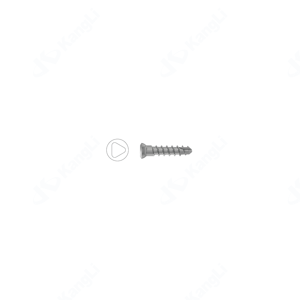 1.5 Metal Bone Fracture Screw (Triangle) • Kangli Orthopedics